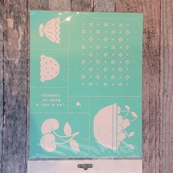 Chalk Couture | Office | Farmhouse Cherries Reuseable Silk Screen ...